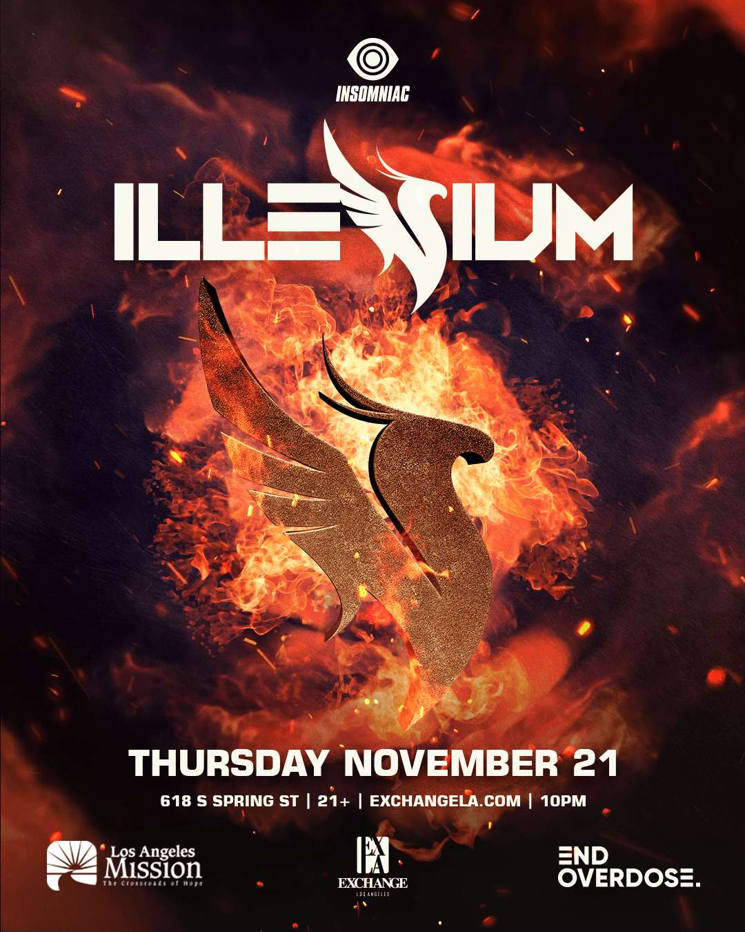 Illenium at Exchange LA Presale Sign Up - SMS