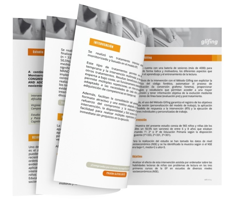 LP estudio experimental con el Metodo Glifing esp