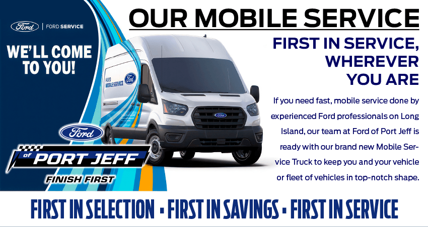 Mobile Service | Ford of Port Jeff